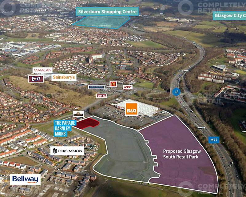 Shop to rent | Unit 3, The Parade Darnley Mains, Glasgow, G53 7PW